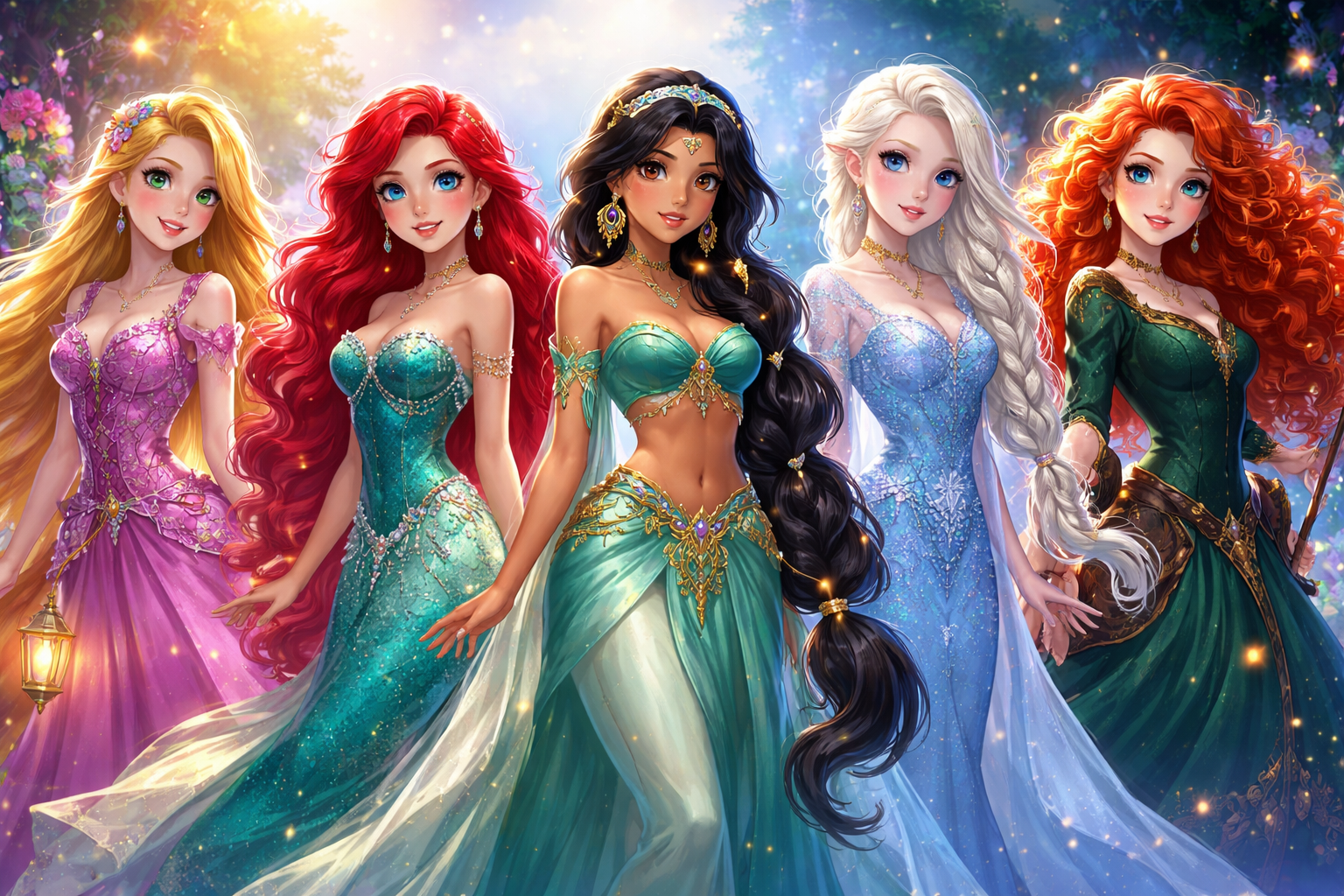 Animated Characters and their Iconic Hair Extensions – Fabulive